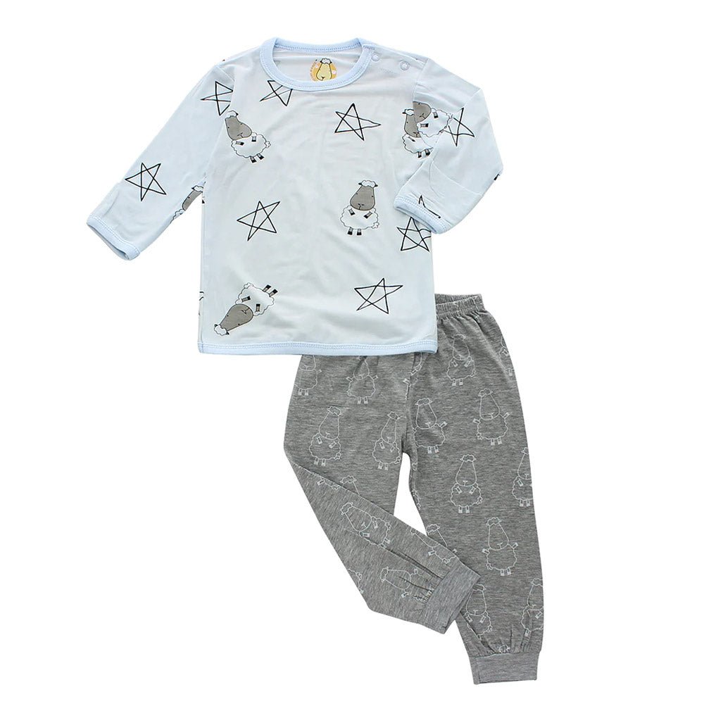 MooMooKow Baa Baa Sheepz Pyjamas Set (0M - 4Y) - Various Designs ...