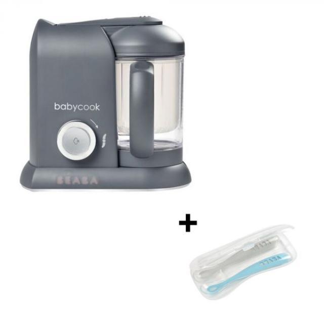 Beaba Babycook Solo Baby Food Processor - Dark Grey Bundle – Jarrons & Co.