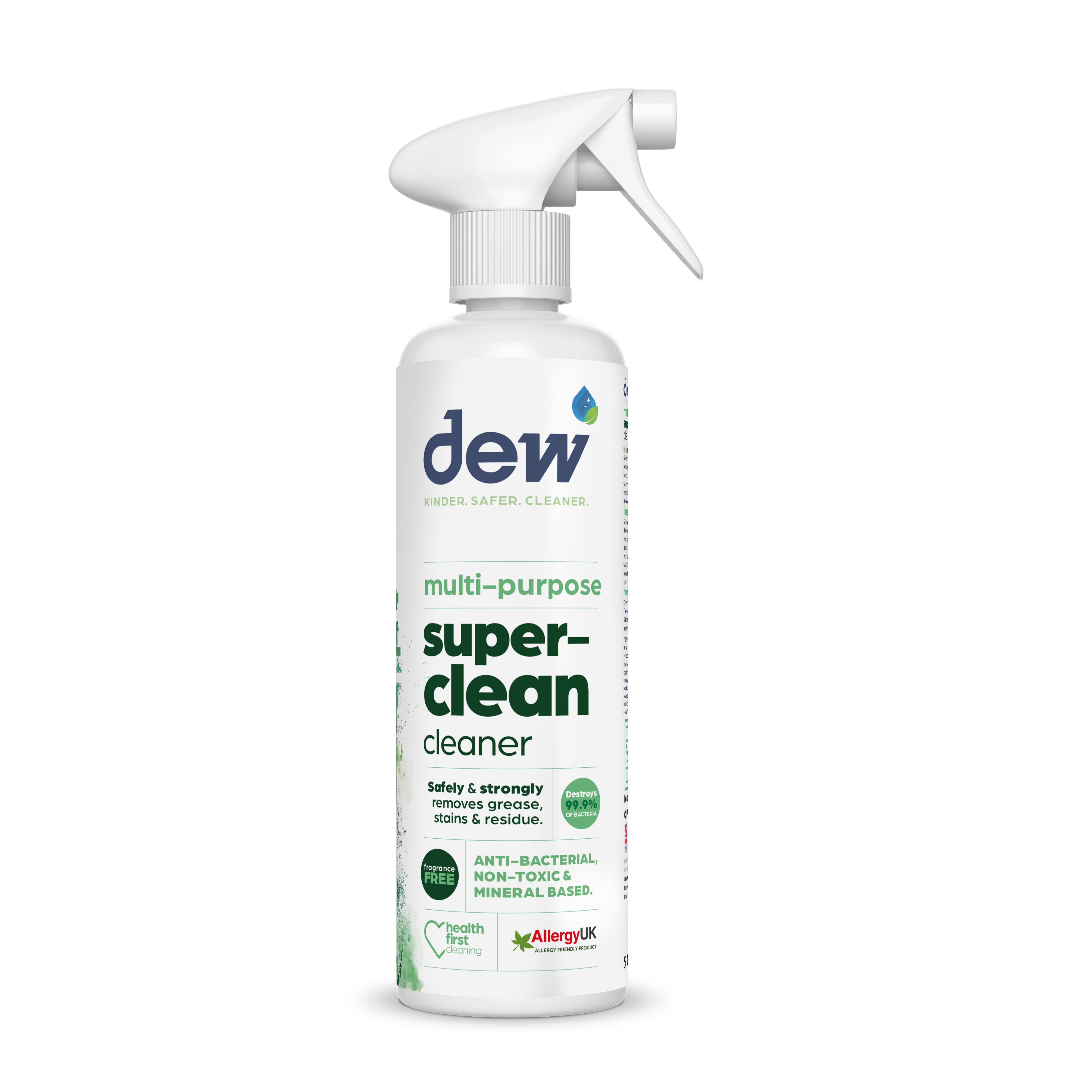 Dew Superclean Fragrance Free Cleaner – Jarrons & Co.