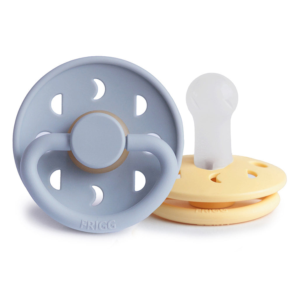 FRIGG Moon Phase Silicone Baby Pacifier (Set of 2) (0 - 18M) - 3 Color ...