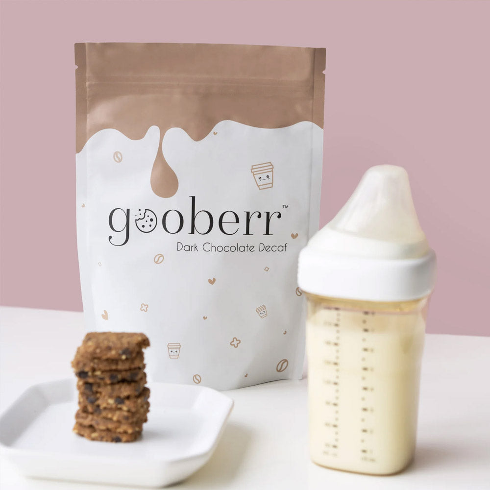 Gooberr Dark Chocolate Coffee (Decaf) Lactation Cookies (200g ...